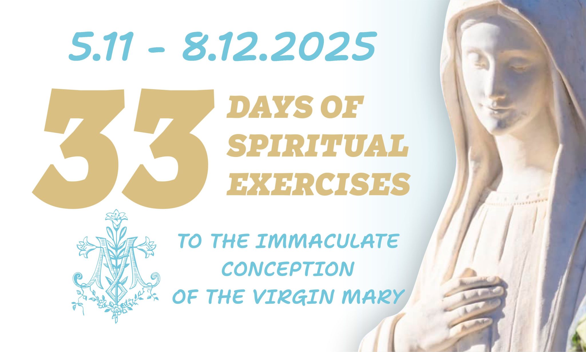 8th of December 2025 — on the Feast of the Immaculate Conception of the ...